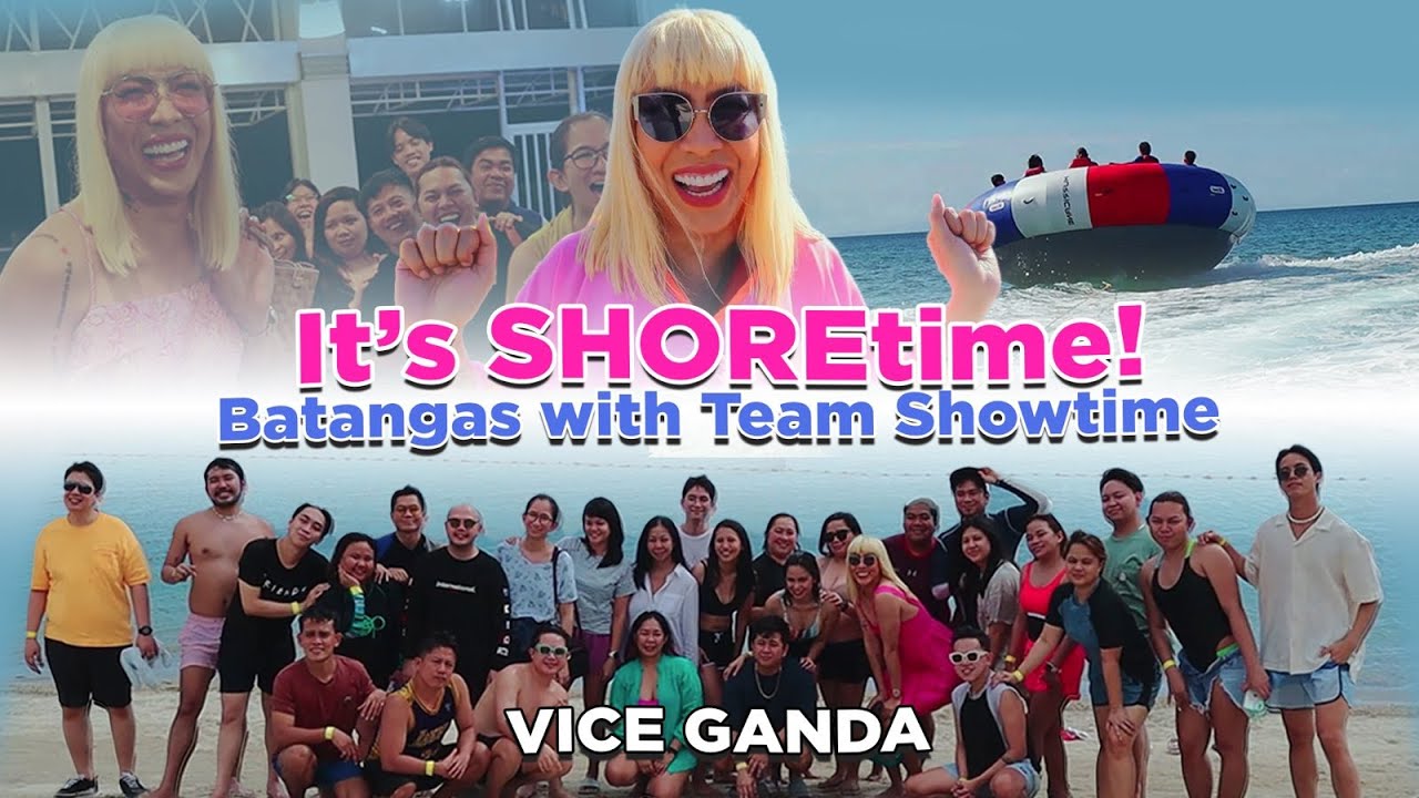 It’s SHOREtime! Batangas with Team Showtime | Vice Ganda - YouTube