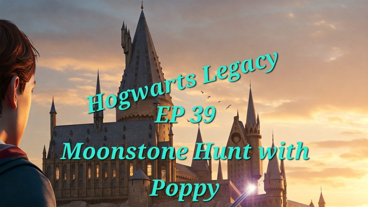 Hogwarts Legacy EP 39: Moonstone Hunt with Poppy - YouTube