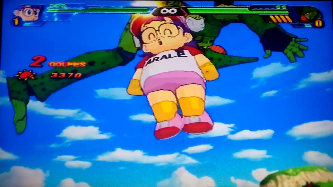 Dragon Ball Budokai Tenkaichi 3 Arale Vs Cell - YouTube