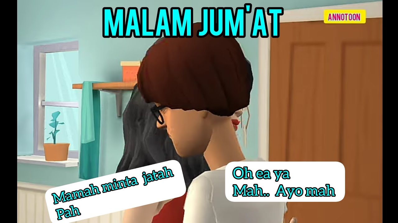 Malam jum'at minta jatah wikwik?||kartun animasi lucu - YouTube