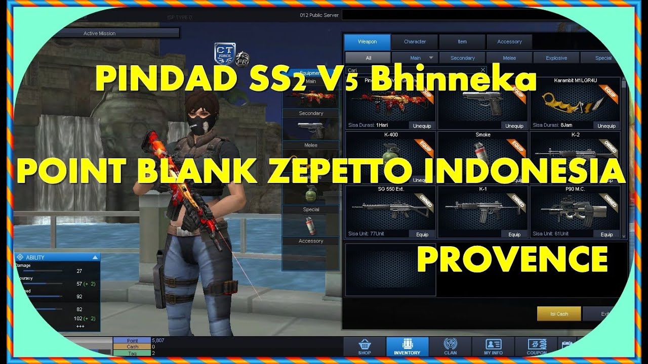 Provence Room PB PINDAD SS2 V5 10ANNIV GAMEPLAY//pointblank# ...