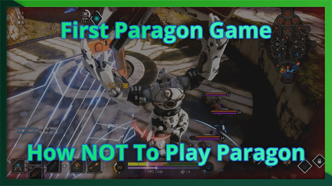 First Paragon Game Against Players as Steel | How NOT To Play Paragon ...