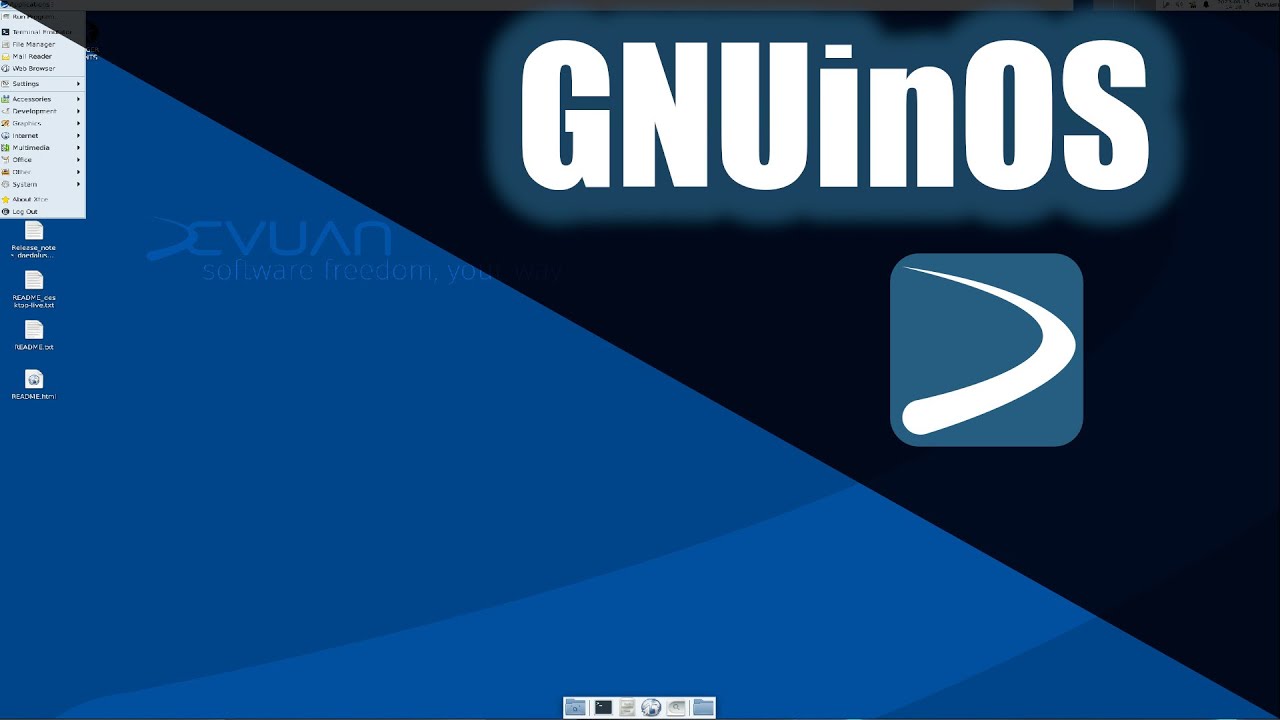 GNUinOS Chimaera - Install and Overview - YouTube