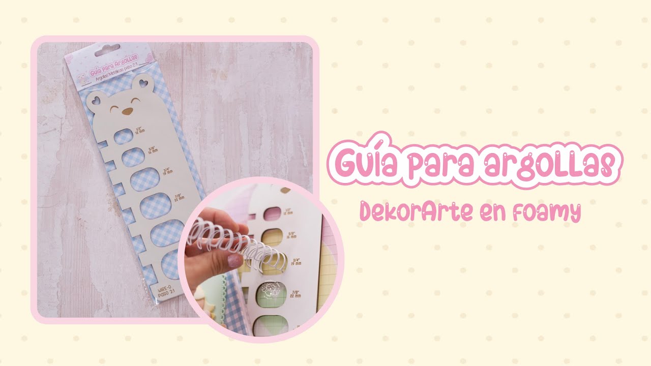 ELIGE LA ARGOLLA PERFECTA PARA TUS LIBRETAS (DEKORARTE ESTUDIO CREATIVO ...