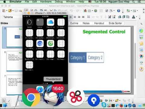 Bài 10: iOS Switch, Segmented Control, Scroll View, Stack View, Alert ...