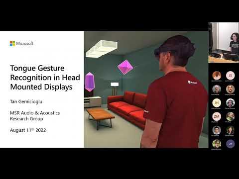 Tongue-Gesture Recognition in Head-Mounted Displays - YouTube