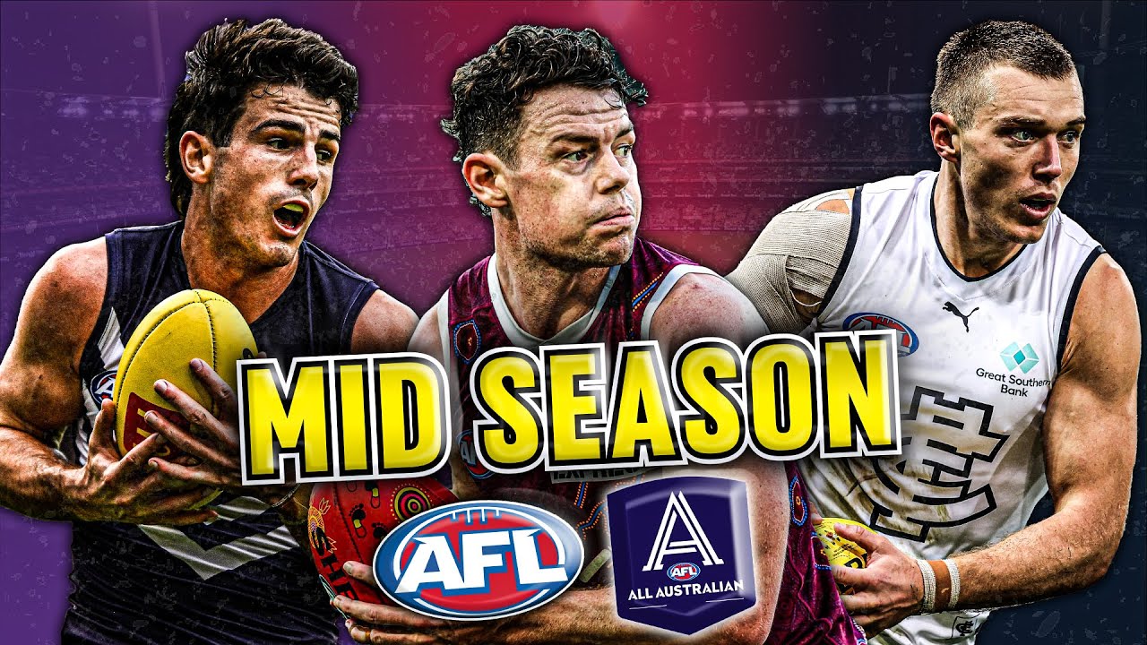My Mid Season AFL All Australian Side 2022 - YouTube