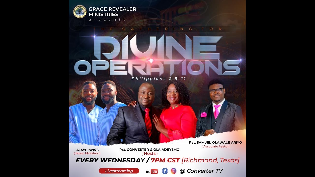 DIVINE MOVEMENT II GRACE REVEALER INTL MINISTRIES | 01/3/2024 - YouTube