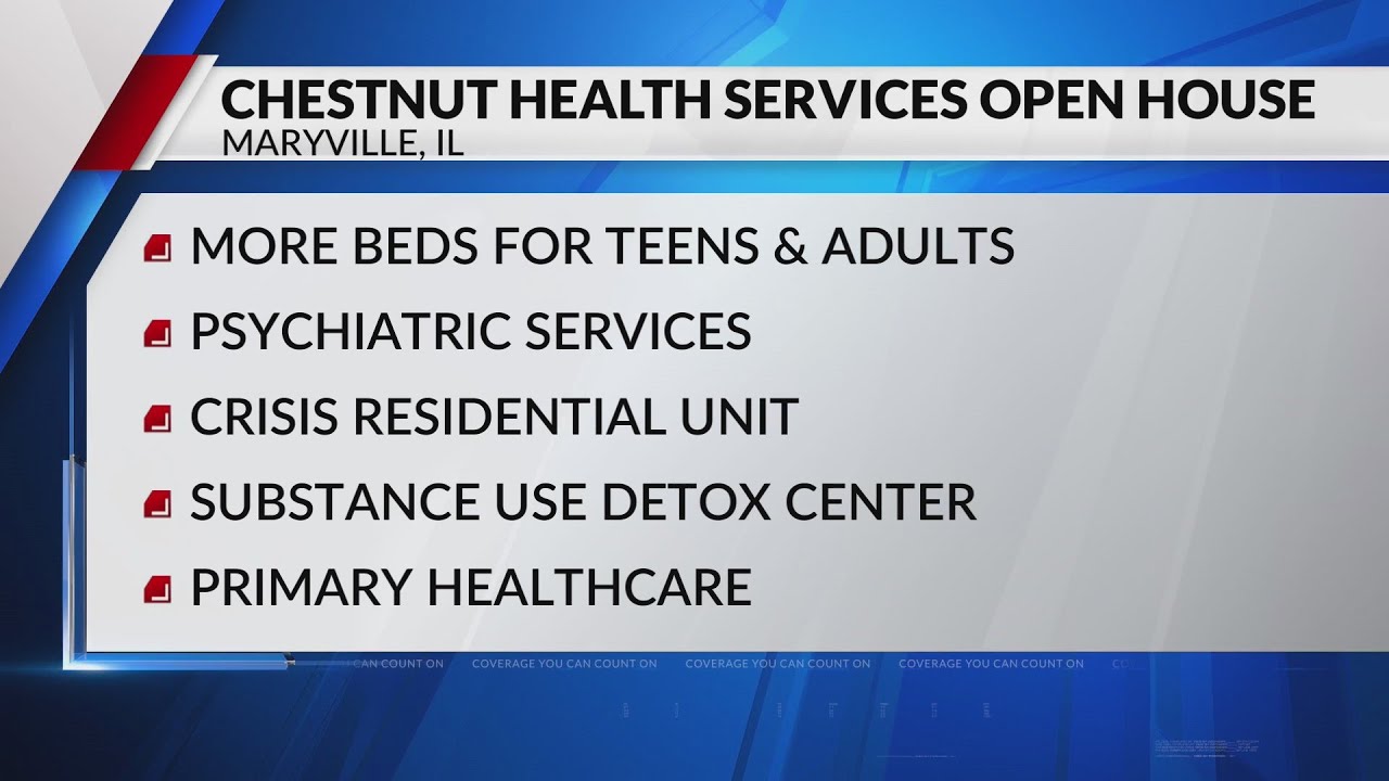 Chestnut Health Services hosting open house today in Maryville ...