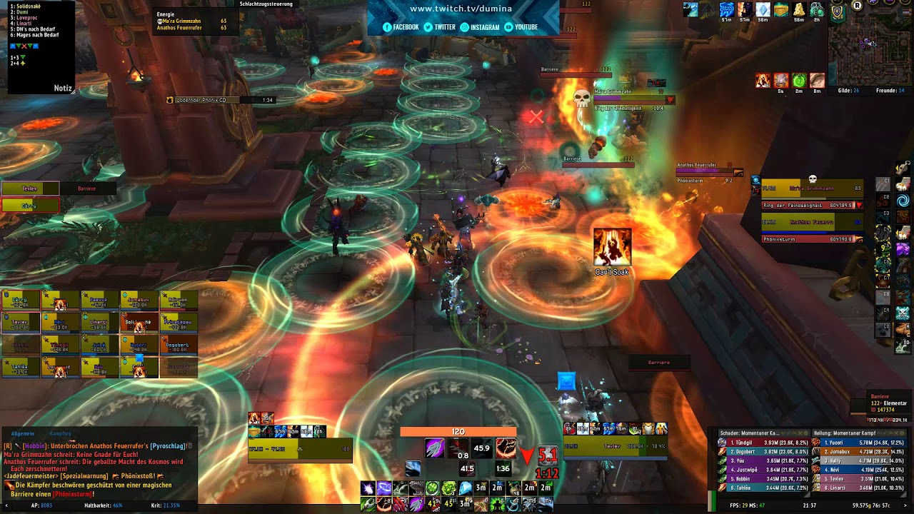 twenty monkeys EU Antonidas vs Jadefire Masters Mythic (Hunter PoV ...