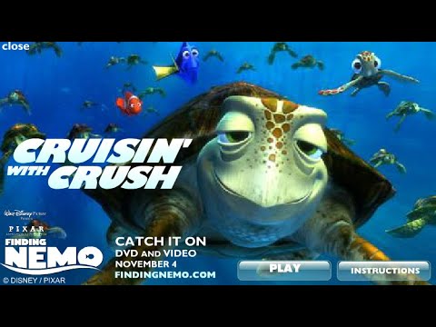 Pixar's Finding Nemo: Cruisin' with Crush Playthrough - YouTube