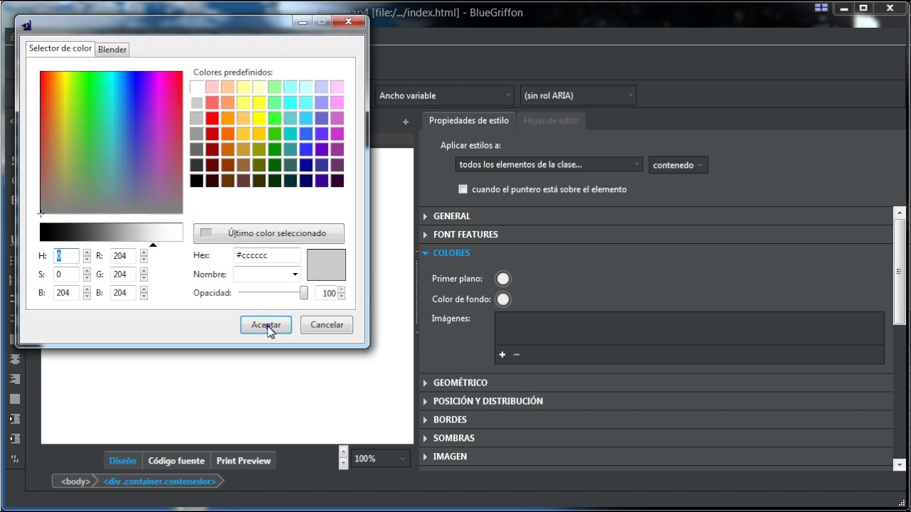 02 Tutorial de Bootstrap 4 con Bluegriffon. La rejilla. old - YouTube