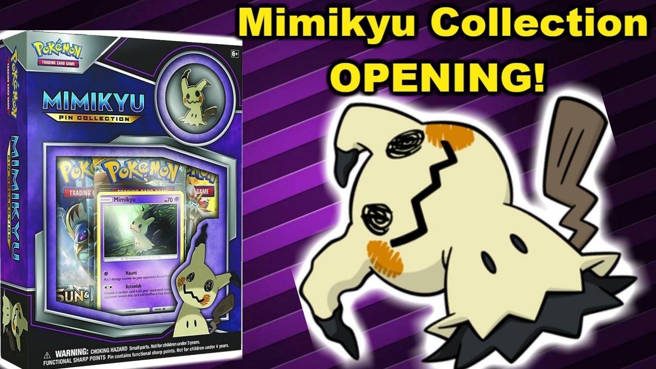 MIMIKYU PIN COLLECTION BOX OPENING from Pokemon Sun and Moon! - YouTube