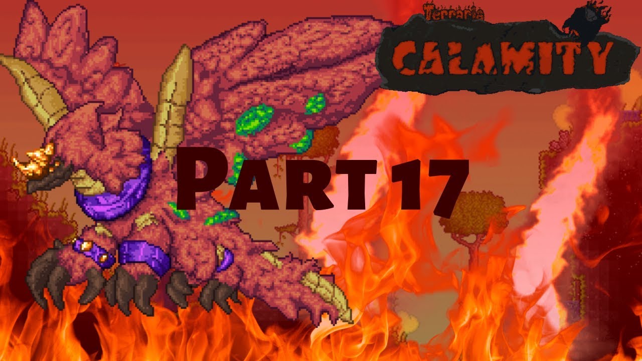 Let's Play Terraria Calamity Mod Part 17: Jungle Dragon Yharon - YouTube