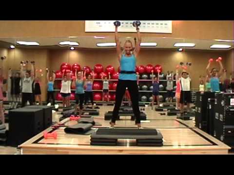 Janet Smith instructing Total Conditioning at LIFE TIME Fitness