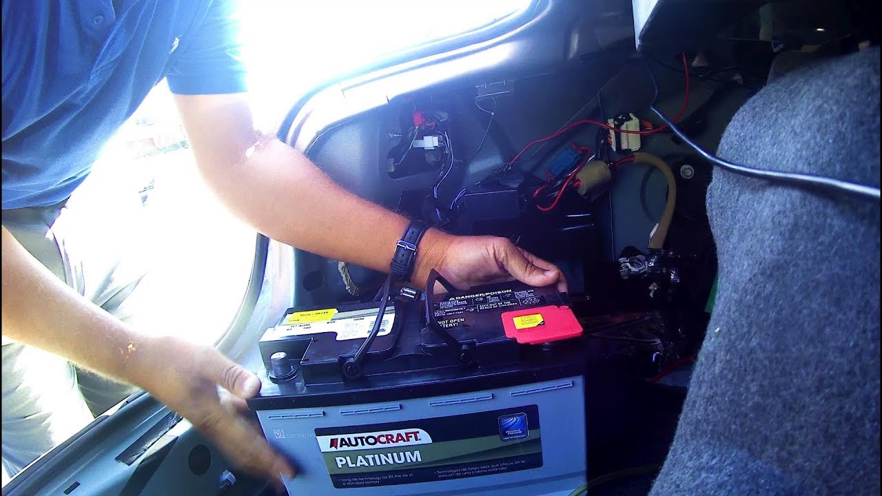 G8GT Battery replacement - YouTube