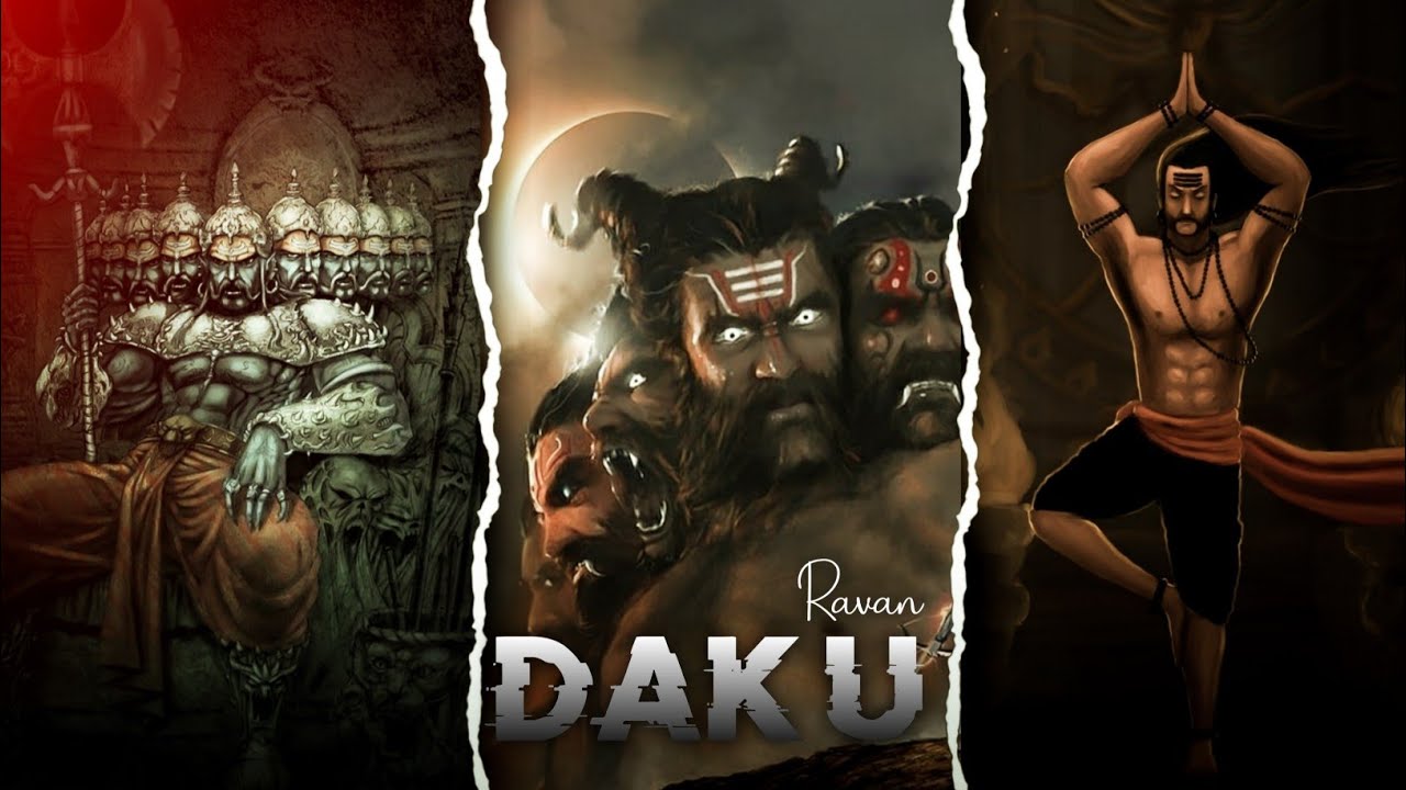 Daku - Ravan attitude Status of Ravan - Old Ravan without vfx - YouTube