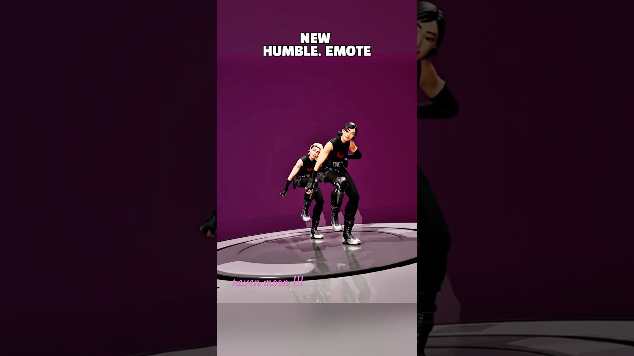 The NEW HUMBLE. emote is 🔥🔥🔥 *KENDRICK LAMAR* ( with @TC_the_Ripper ) # ...