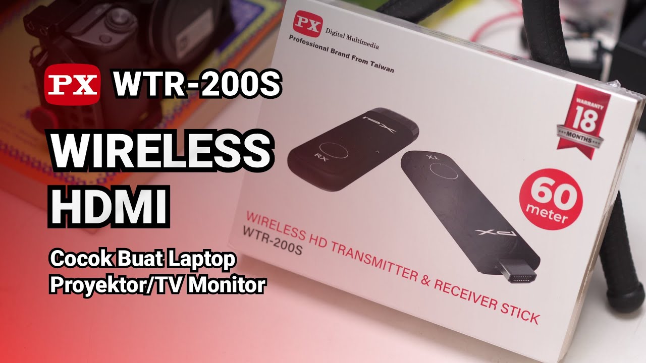 Review Wireless HDMI PX WTR-200S - Wireless HDMI Untuk Laptop ke ...