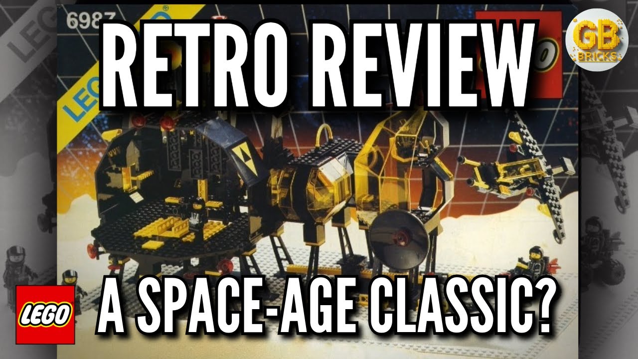 LEGO 6987 BLACKTRON Message-Intercept Base | RETRO REVIEW - YouTube