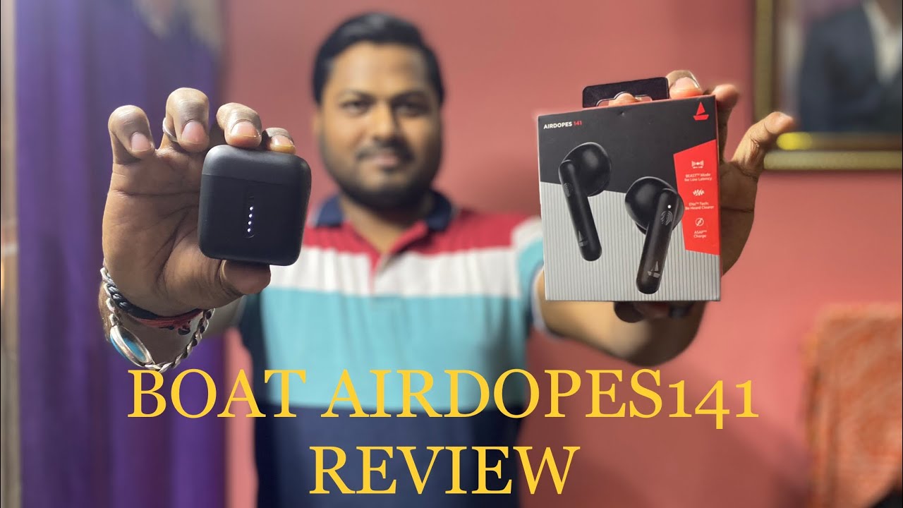 BOAT AIRDOPES 141 (REVIEW) - YouTube