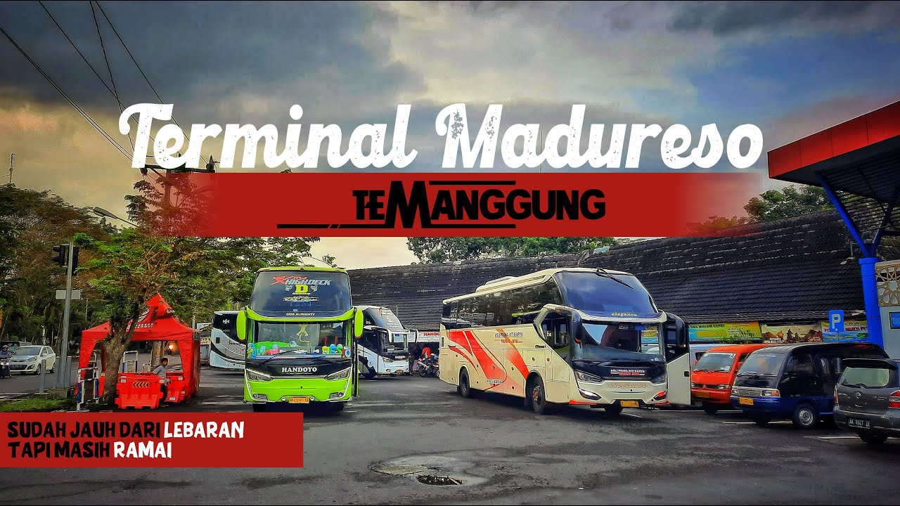 Terminal TEMANGGUNG | KECIL TAPI ISI BANYAK | masih RAMAI penumpang ...