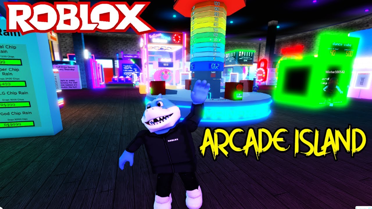 Roblox Arcade Island Is So Much Fun! - YouTube
