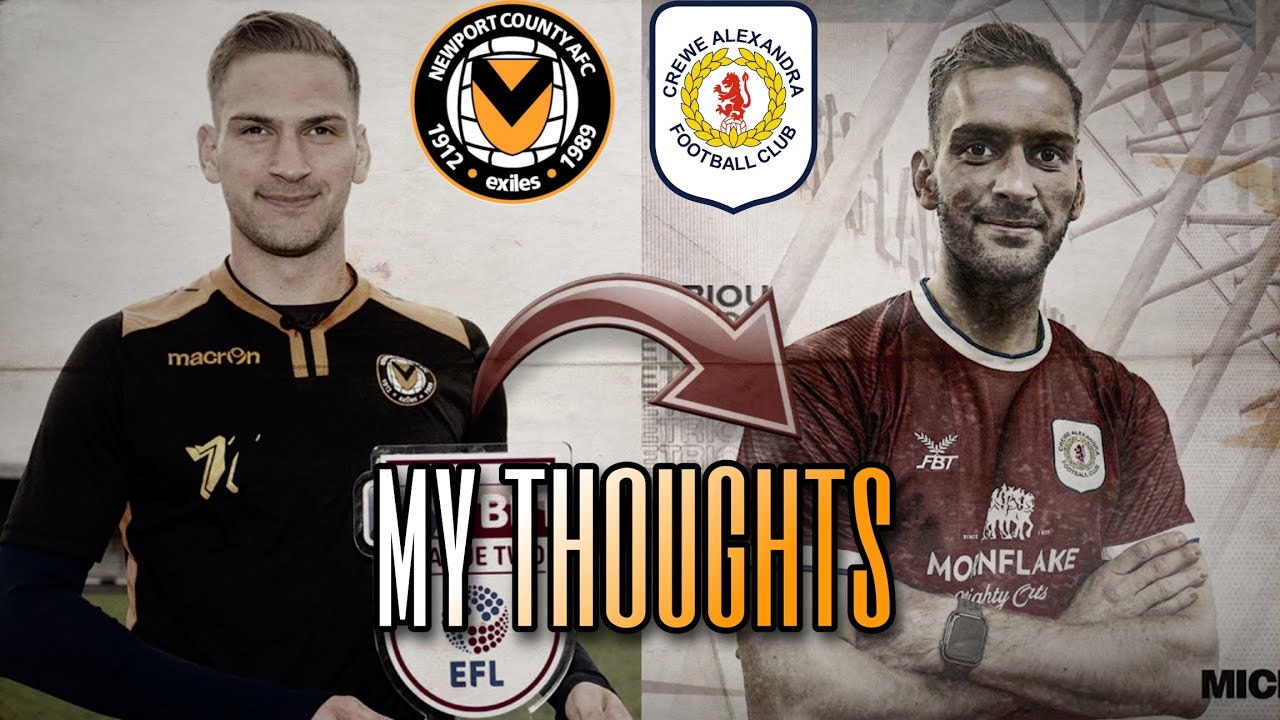 Mickey Demetriou Leaves Newport County For Crewe Alexandra | Summer ...