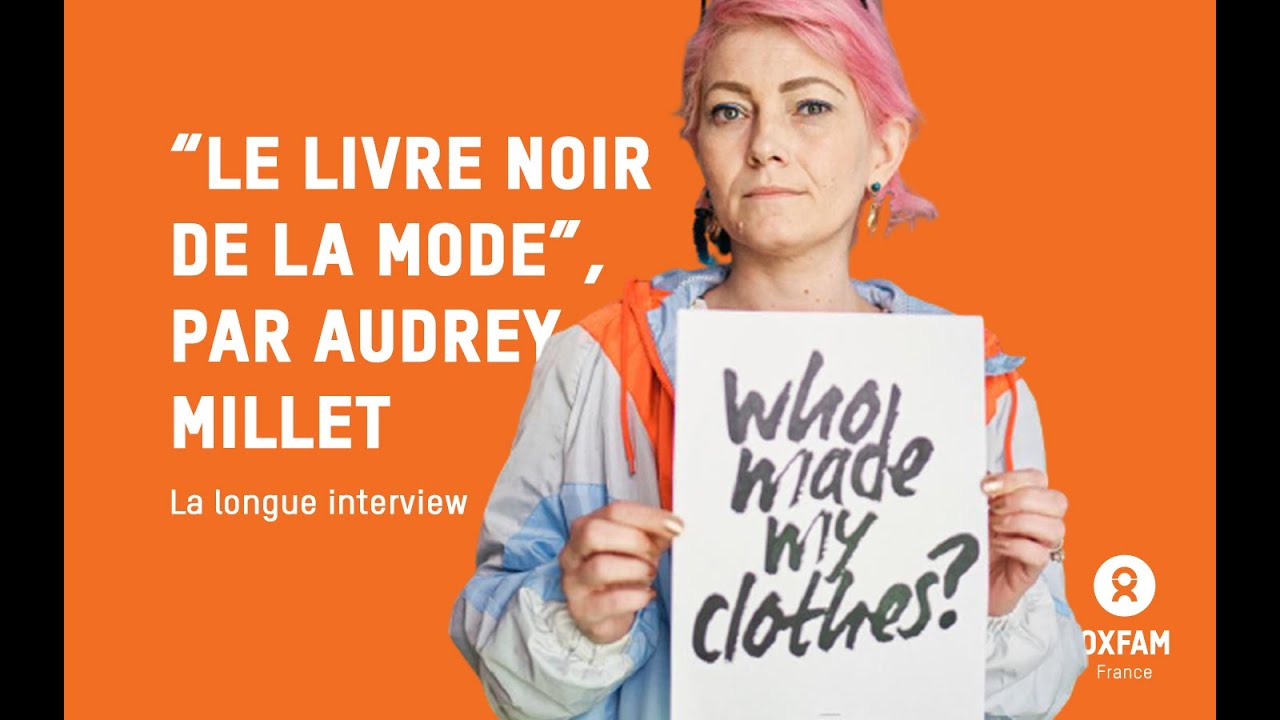 Fast-fashion : Interview d'Audrey Millet, autrice du Livre noir de la ...