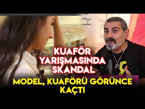 Kuaför Yarışmasında Skandal! MODEL KAÇTI!