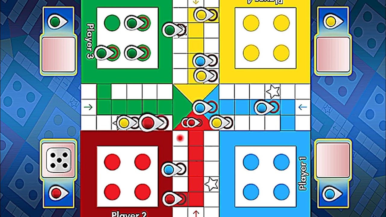 Ludo King Game in 4 Players Match Ludo King Game in 3 Players Match ...