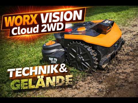 Worx Vision Cloud 2WD - Technik und Gelände