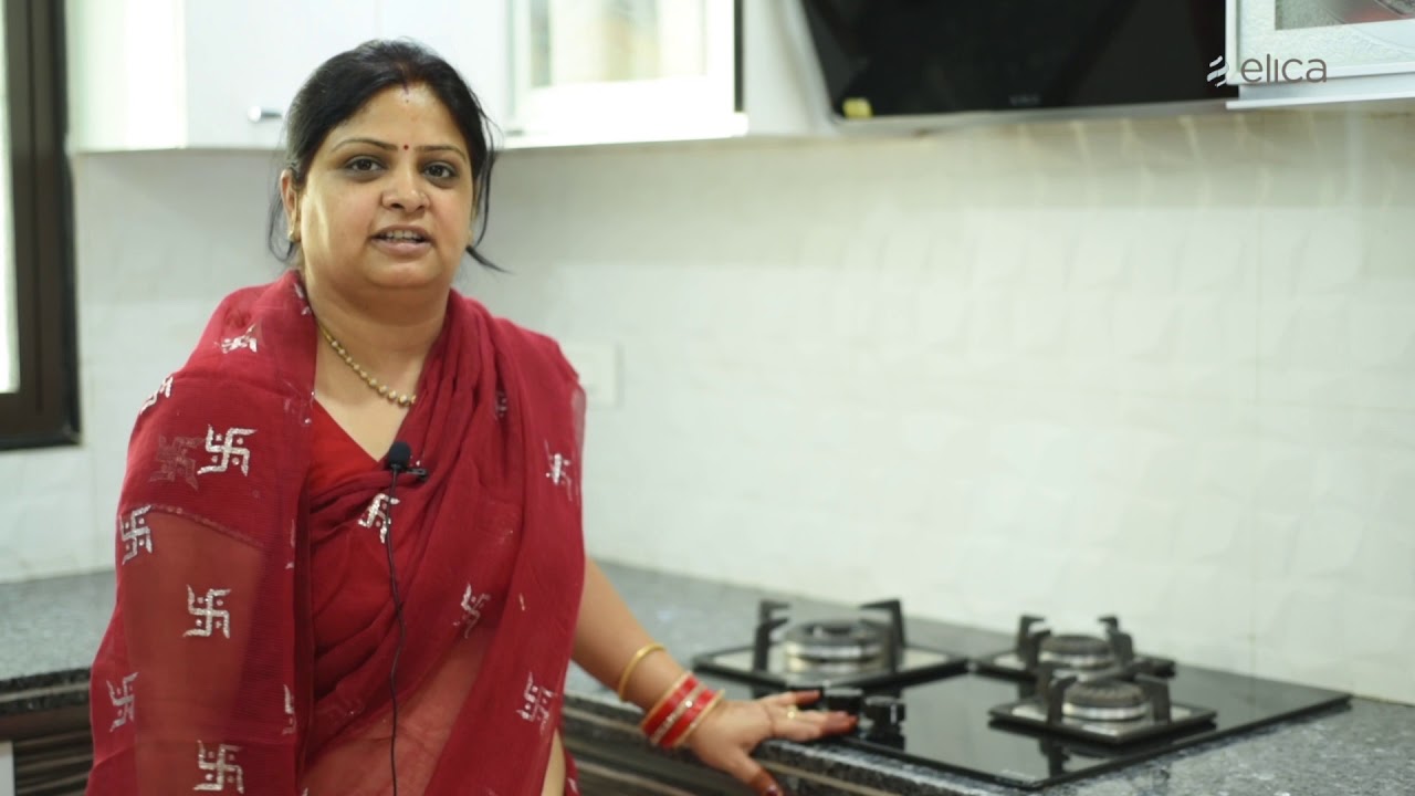 Mrs. Asha, Bangalore sharing her Elica Chimney Experience - YouTube