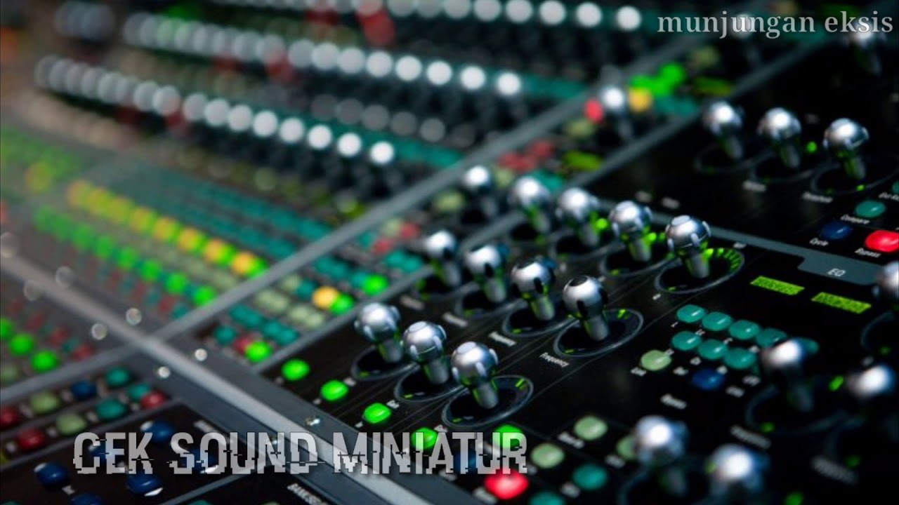 Cek sound lembut cocok buat sound miniatur part 1 - YouTube