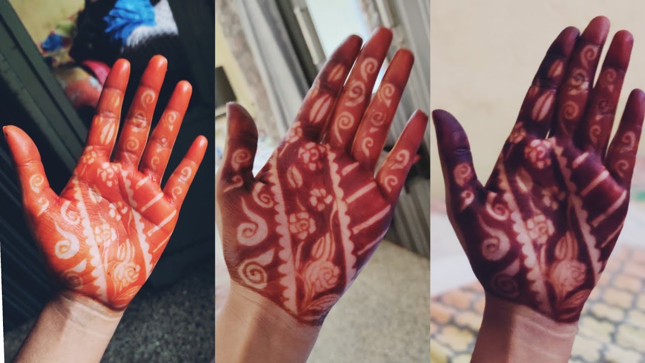 full hand of bhari mehndi.. - YouTube