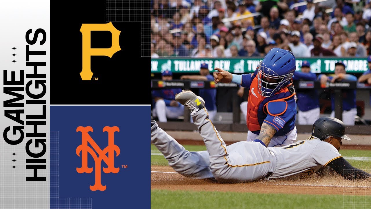 Pirates vs. Mets Game Highlights (8/14/23) | MLB Highlights - YouTube