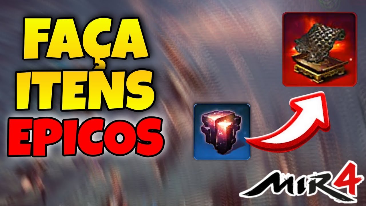 MIR4 - FAÇA ITENS ÉPICOS COM A NOVA PEDRA DE APRIMORAMENTO! (SE TIVER ...