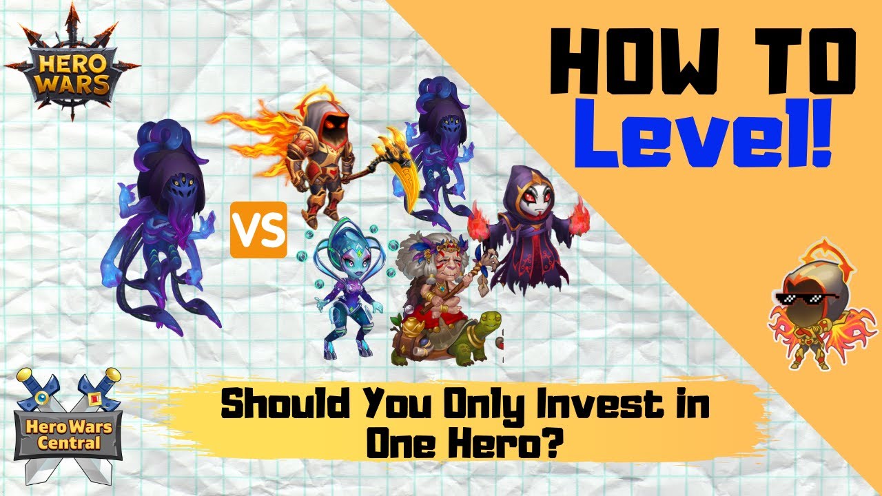 Hero Wars | All Resources into One Hero? - YouTube