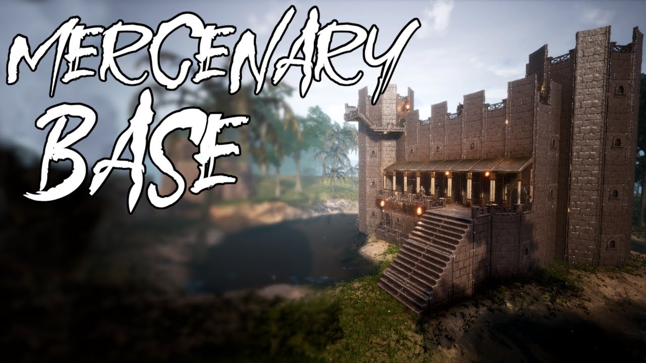 Conan Exiles: Blood and Sand Mercenary Base (Arena DLC) - YouTube