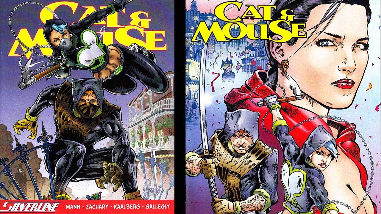 Cat & Mouse is indie comics excellence from Silverline! - YouTube
