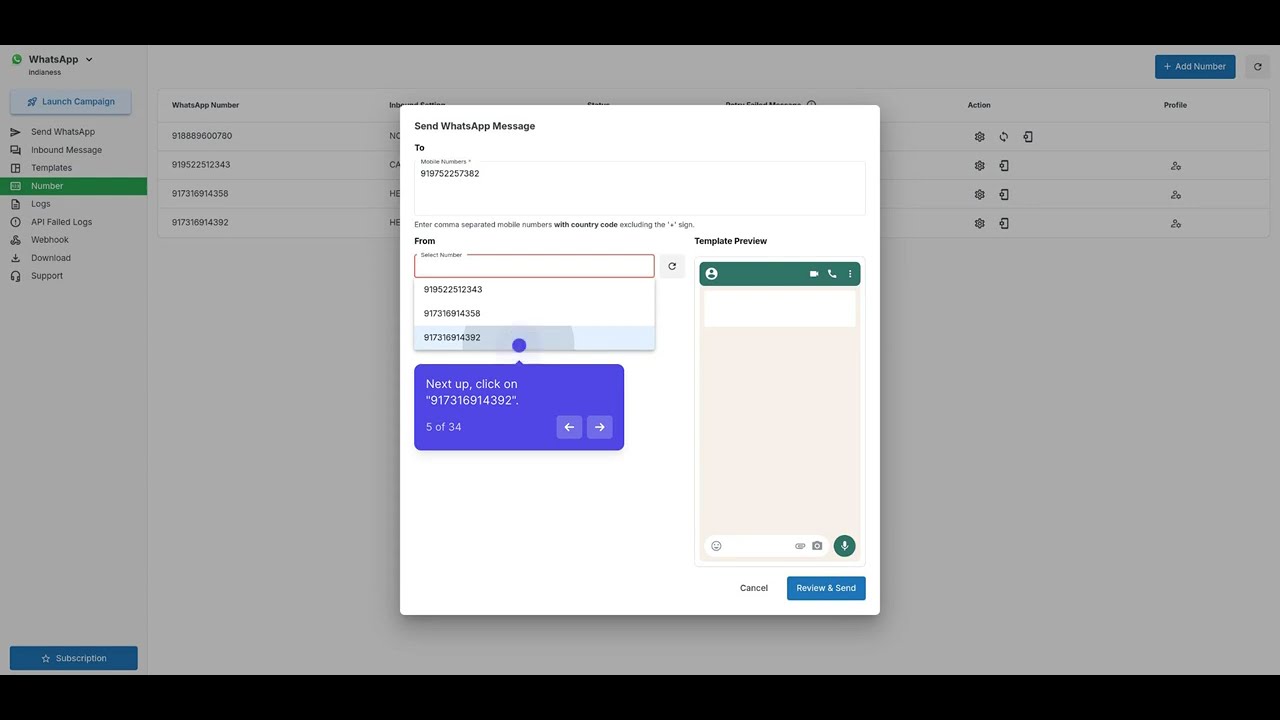 Send Whatsapp Messaging With Msg91 Youtube 1661