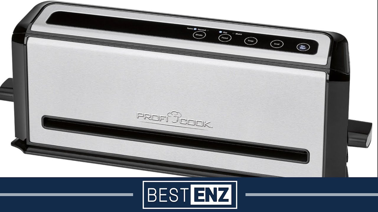 🥇 ProfiCook PC-VK 1080 Edelstahl-Vakuumiergerät Test – Kaufberatung und ...
