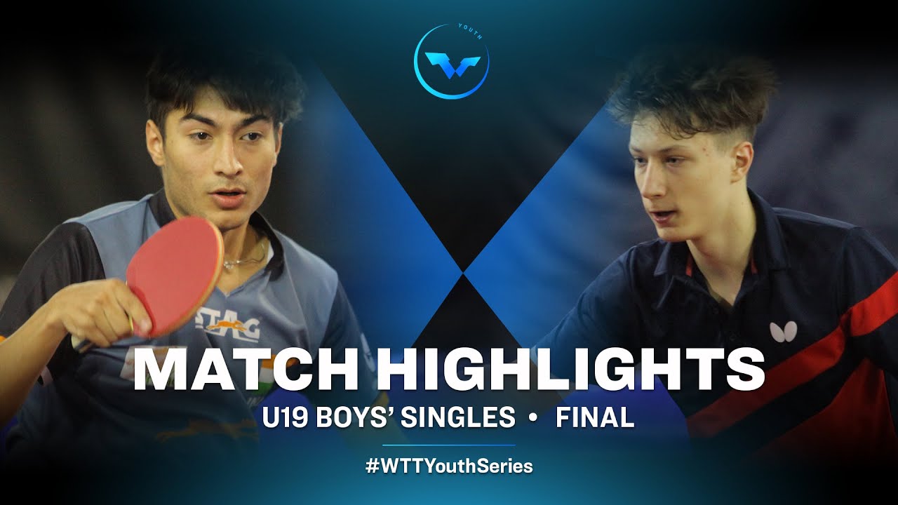 Jain Payas vs Simon Belik | WTT Youth Contender Senec | U19 BS | Finals ...