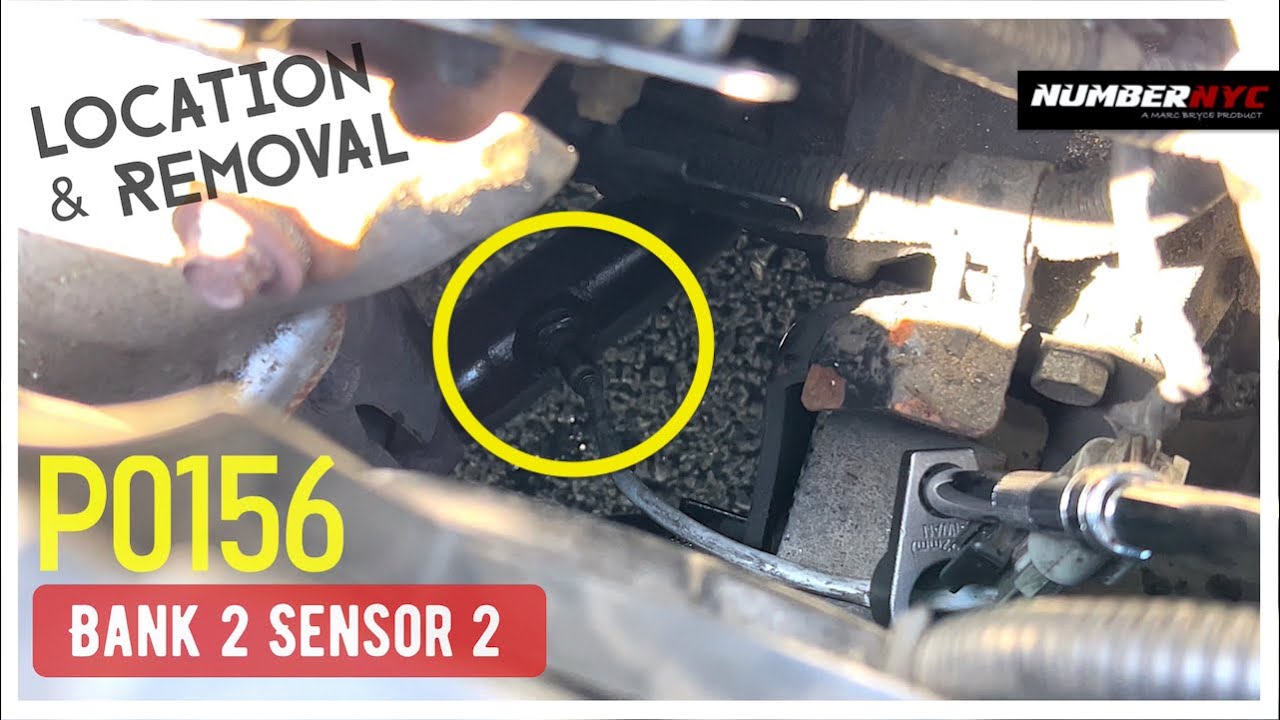 P0156 Bank 2 Sensor 2 Location & Removal in 5 minutes - YouTube