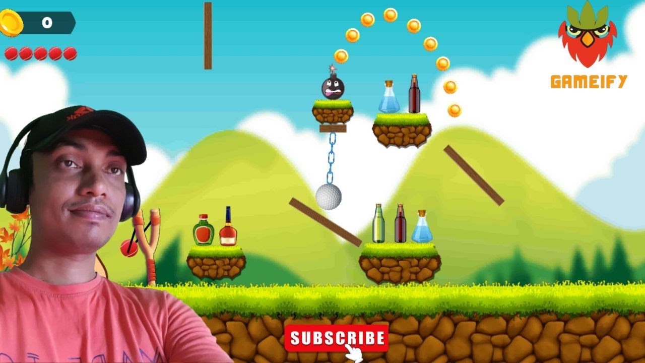 Bottle Shooting Gameplay And Win Bottle Shooting Part 6 - YouTube