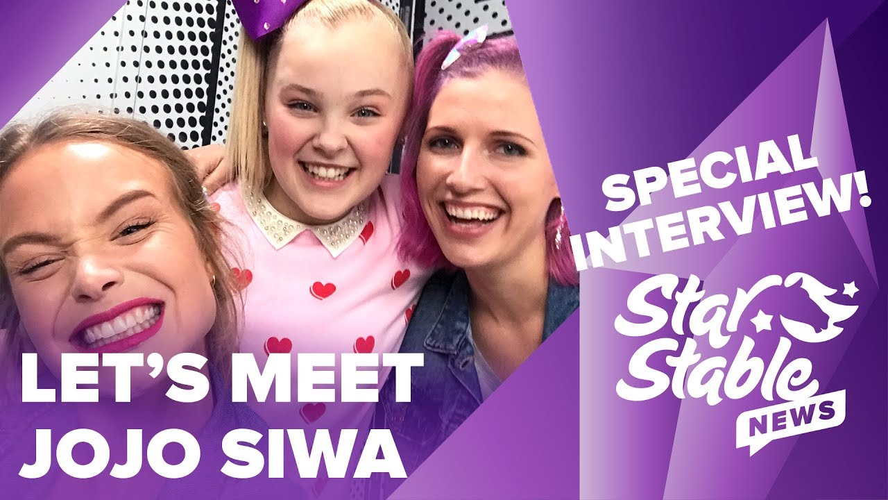 Get to know JoJo Siwa! 😍 ️ | Star Stable News Interview - YouTube