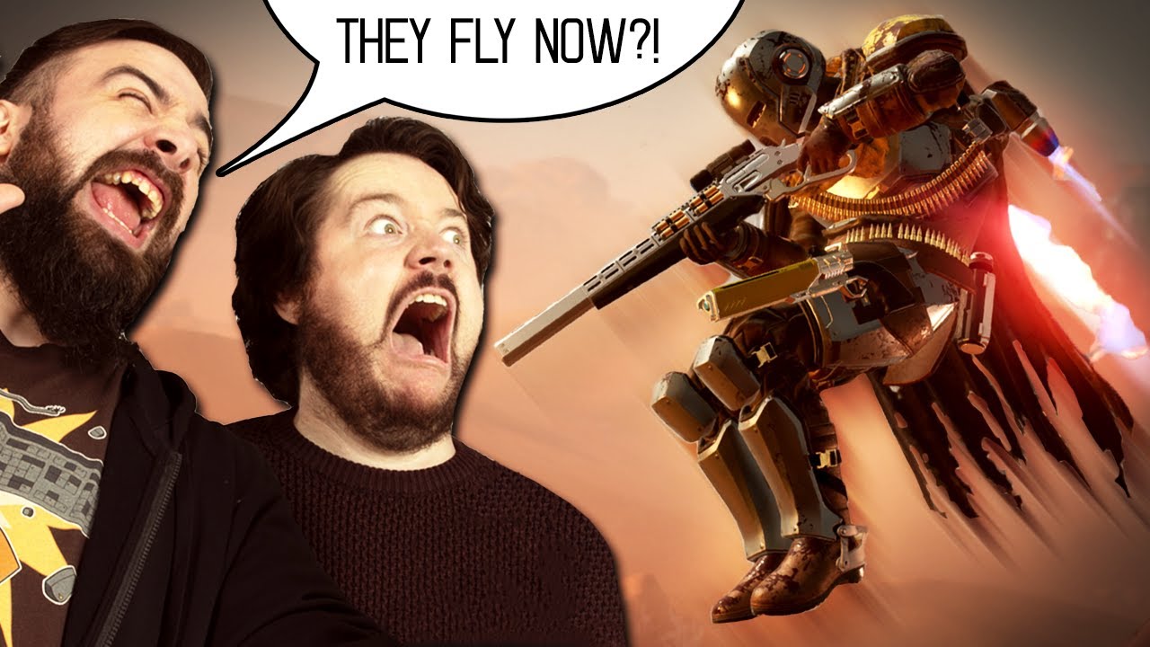 Helldivers can FLY NOW? - YouTube