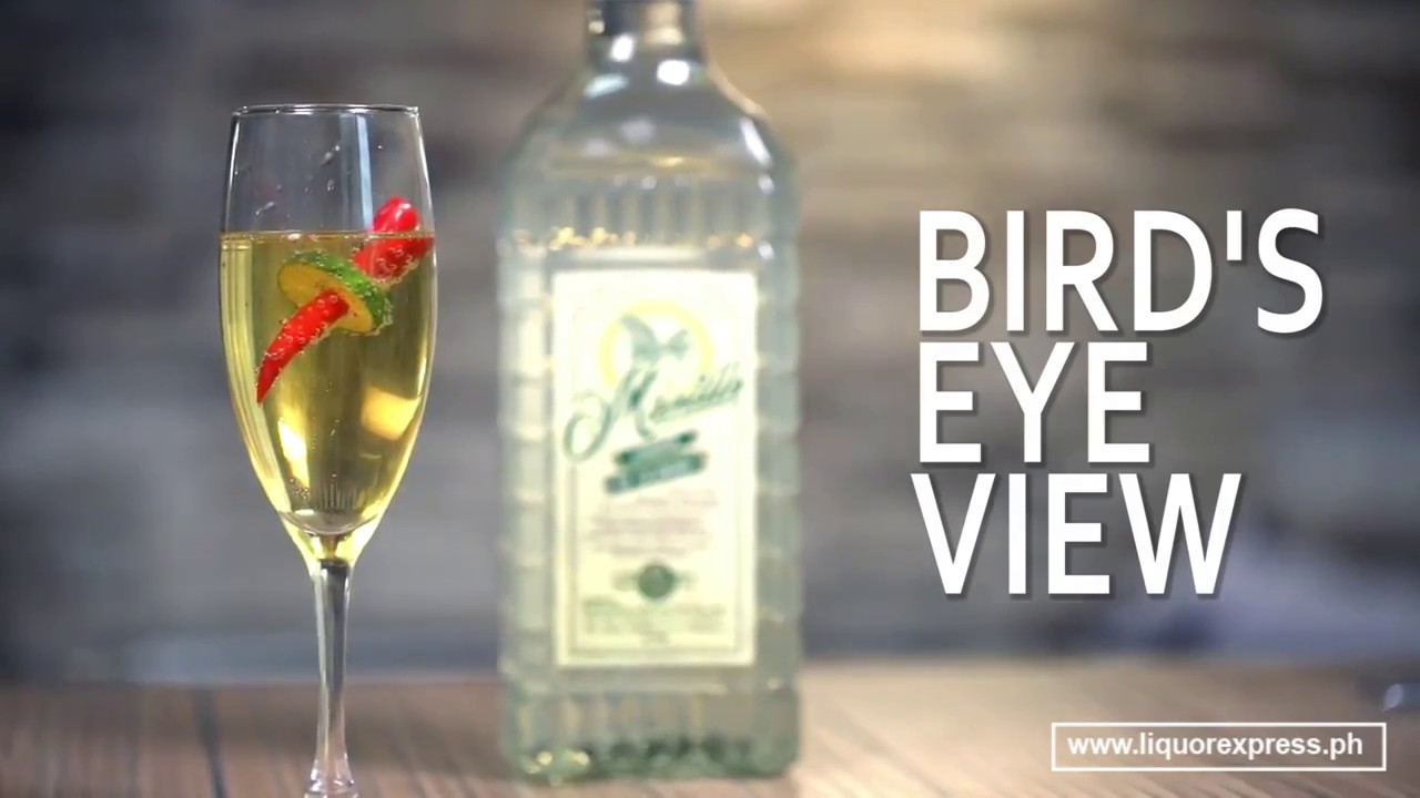 Unique New Year’s Eve cocktail Bird’s Eye View - YouTube