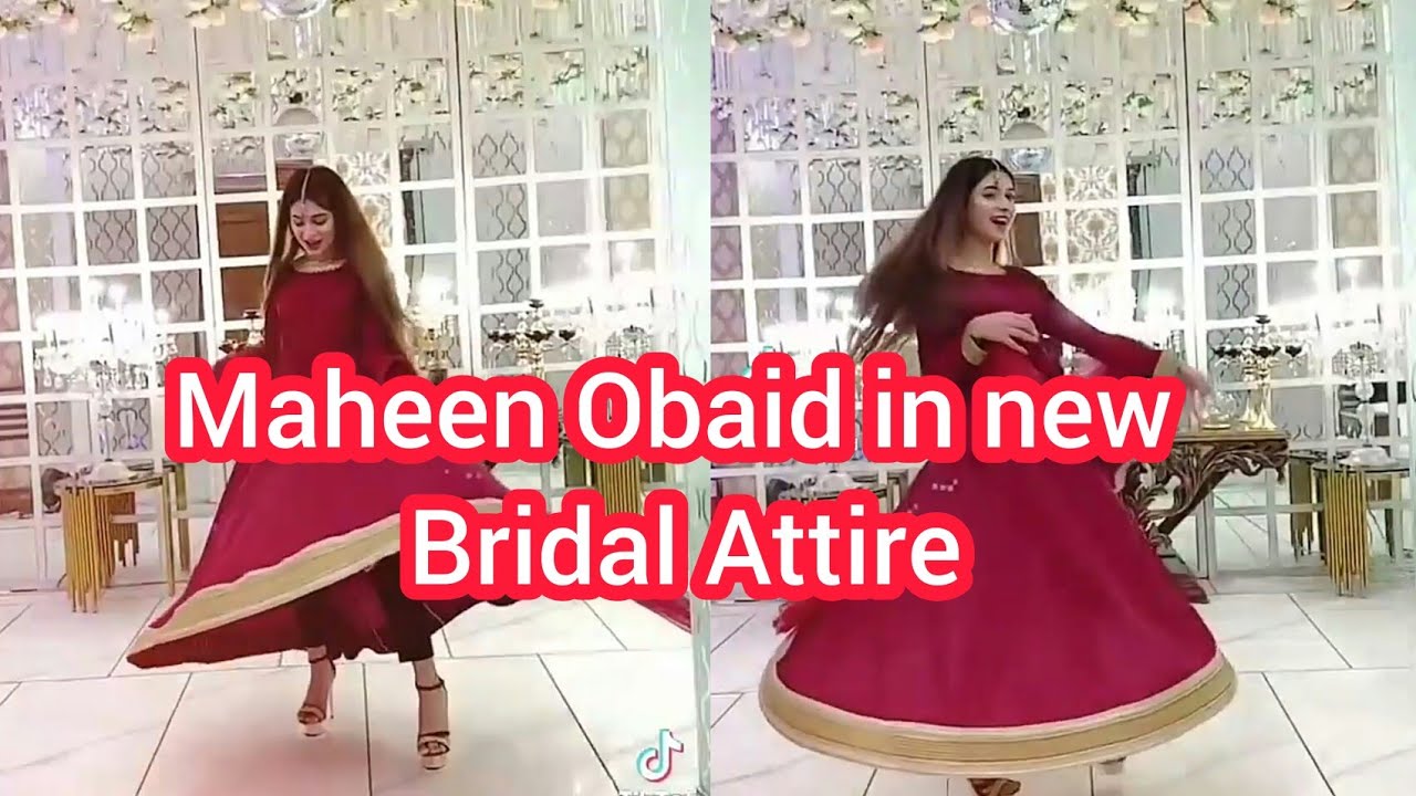 Maheen Obaid In New Bridal Attire - YouTube
