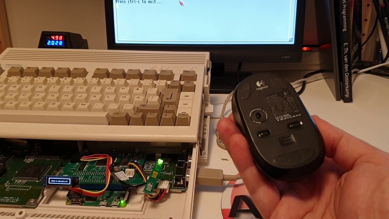 Add a wireless mouse to your Amiga with an A314! - YouTube